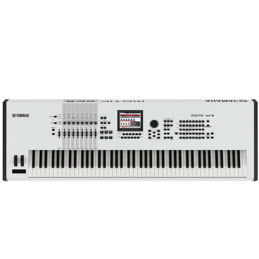 3d model of synthesizer yamaha motif xf8