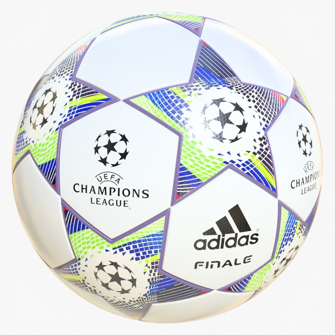 3D UEFAchampionsLeagueBall 01 Model - TurboSquid 2236663