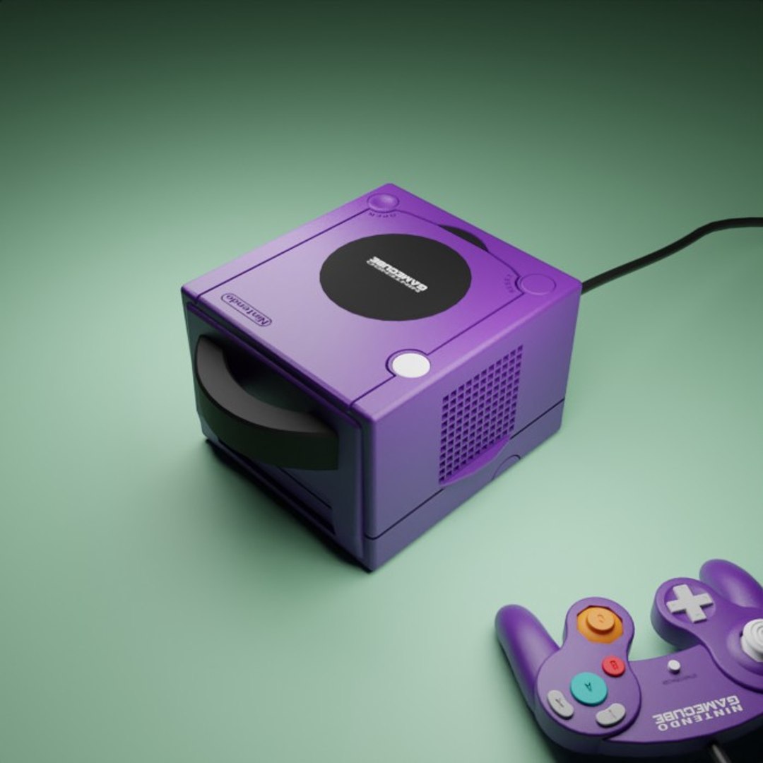 3D Model Nintendo Gamecube Home Video - TurboSquid 1592702