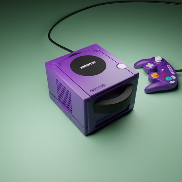 3D model nintendo gamecube home video - TurboSquid 1592702