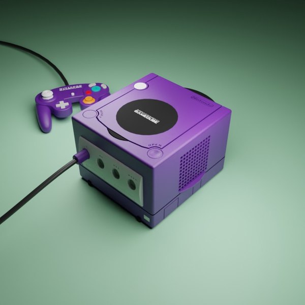 3D model nintendo gamecube home video - TurboSquid 1592702