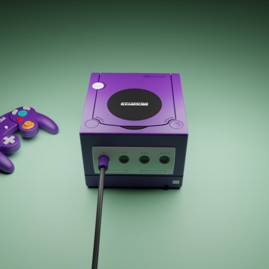 3D Model Nintendo Gamecube Home Video - TurboSquid 1592702