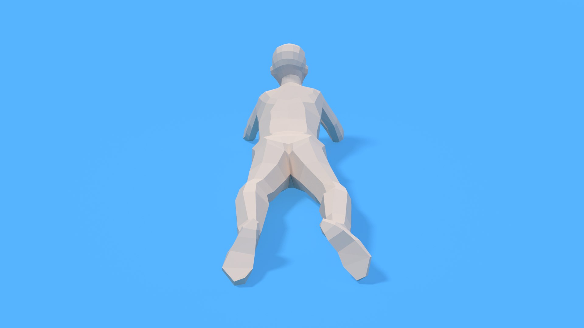 3D Model Kid Laying - TurboSquid 1460489