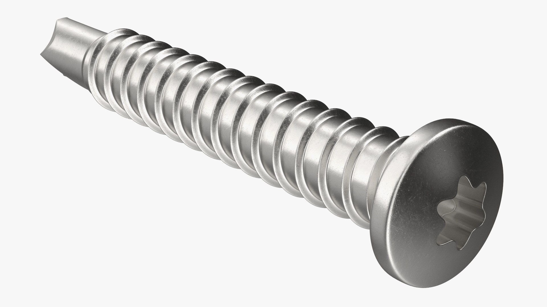 Self Drilling Screw 3D Model - TurboSquid 2240431