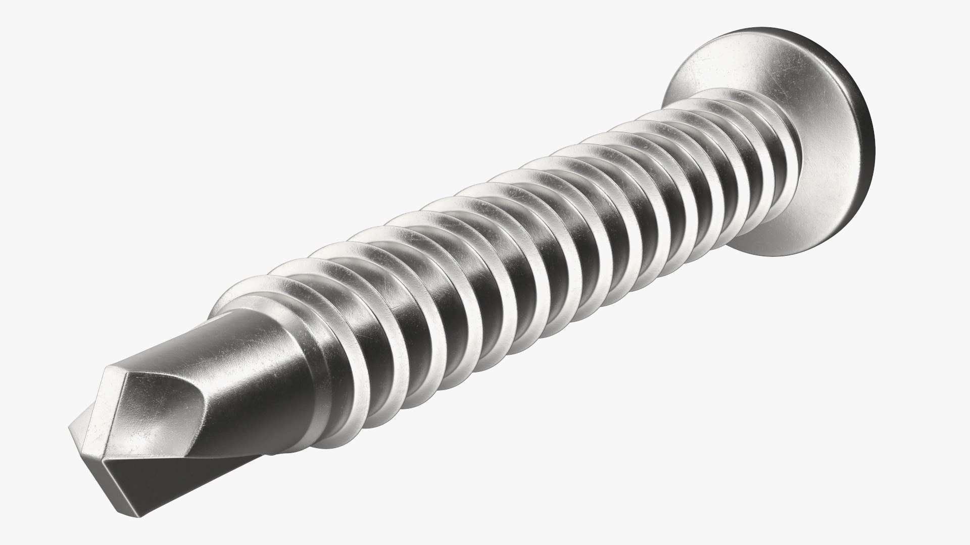 Self Drilling Screw 3D Model - TurboSquid 2240431