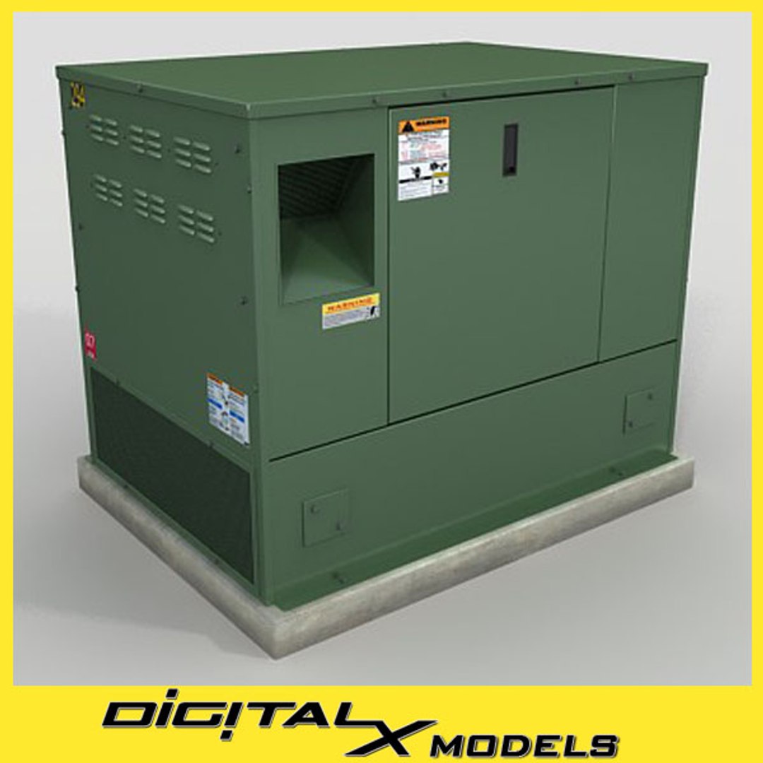 3d Electrical Box 4 Model