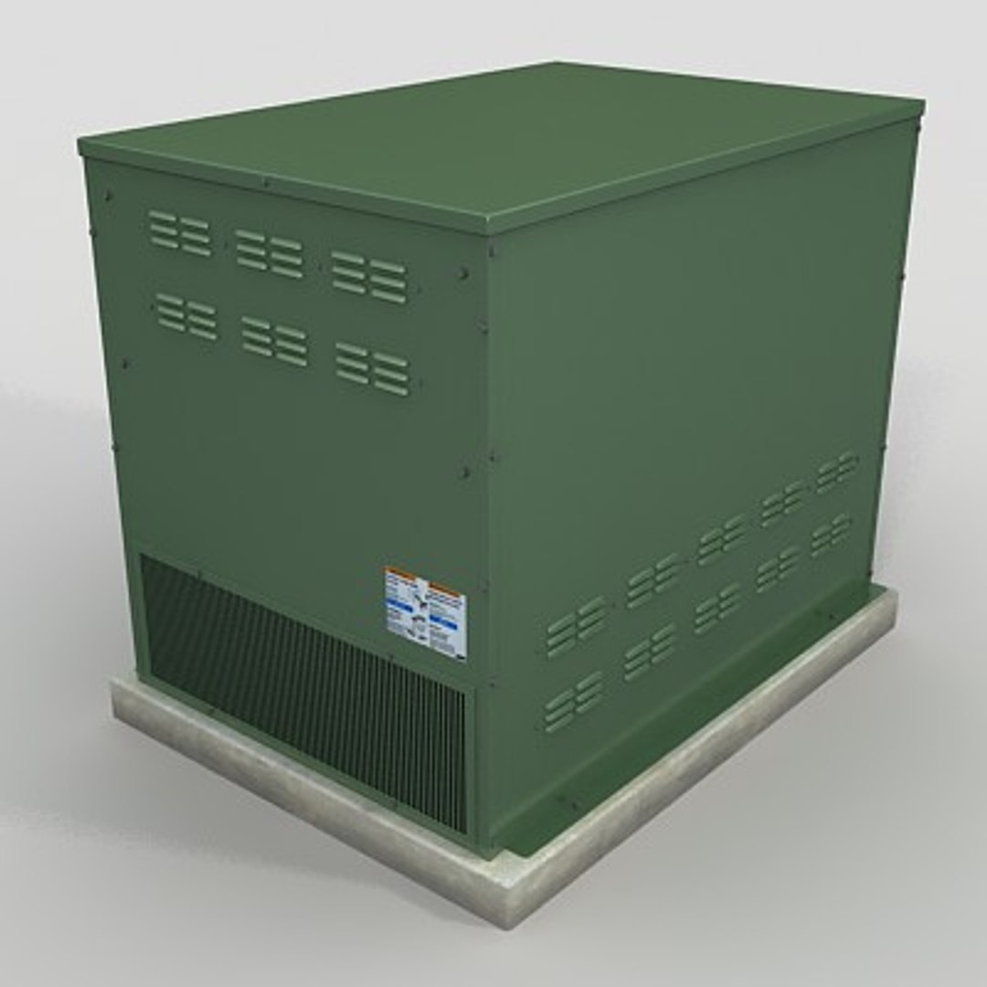 3d Electrical Box 4 Model