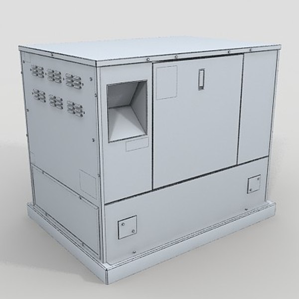 3d electrical box 4 model