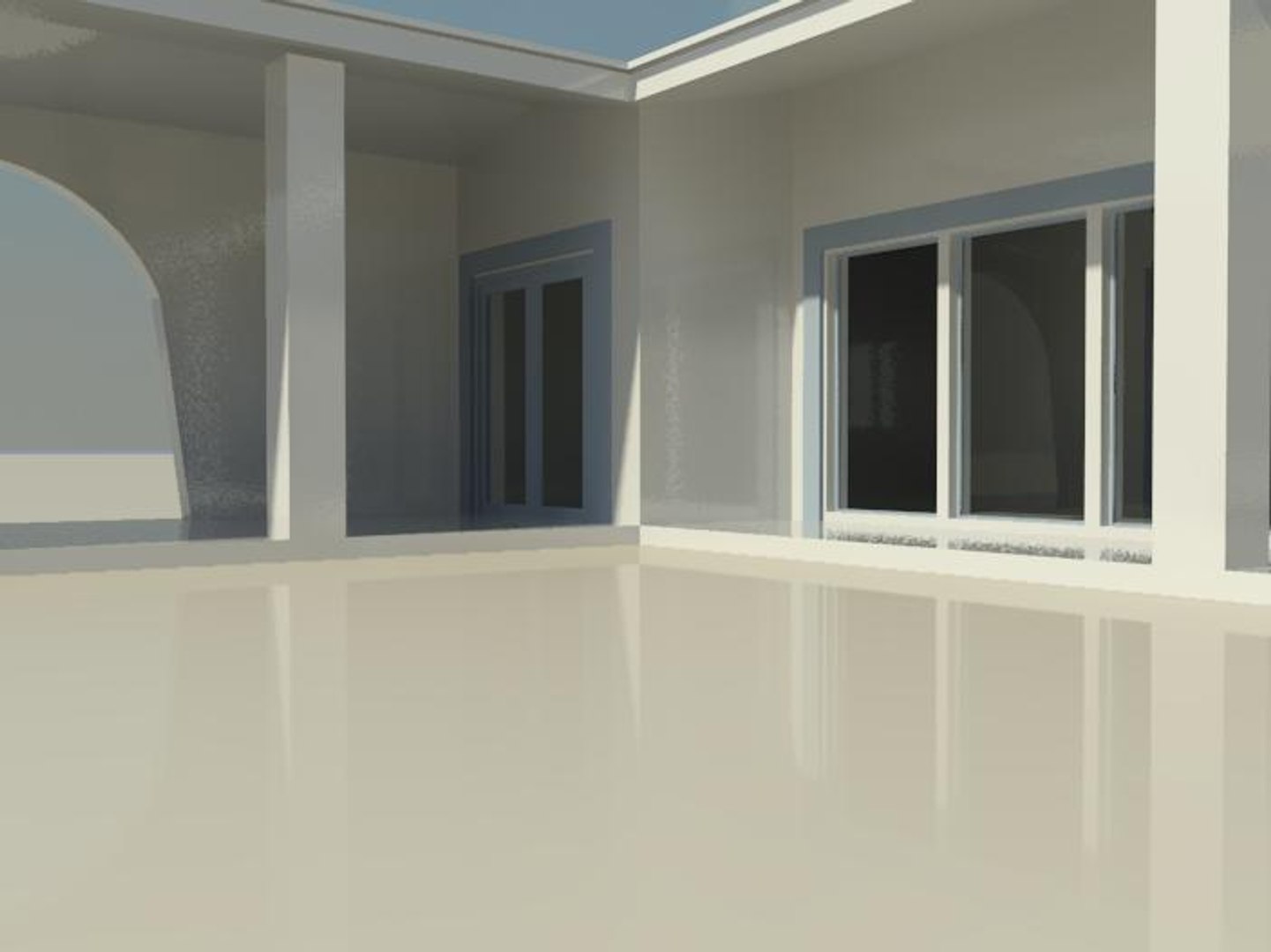 house coast architecture 3d model