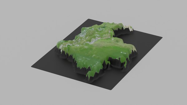 modelo 3d Colombia Mapa Pais - TurboSquid 2075778