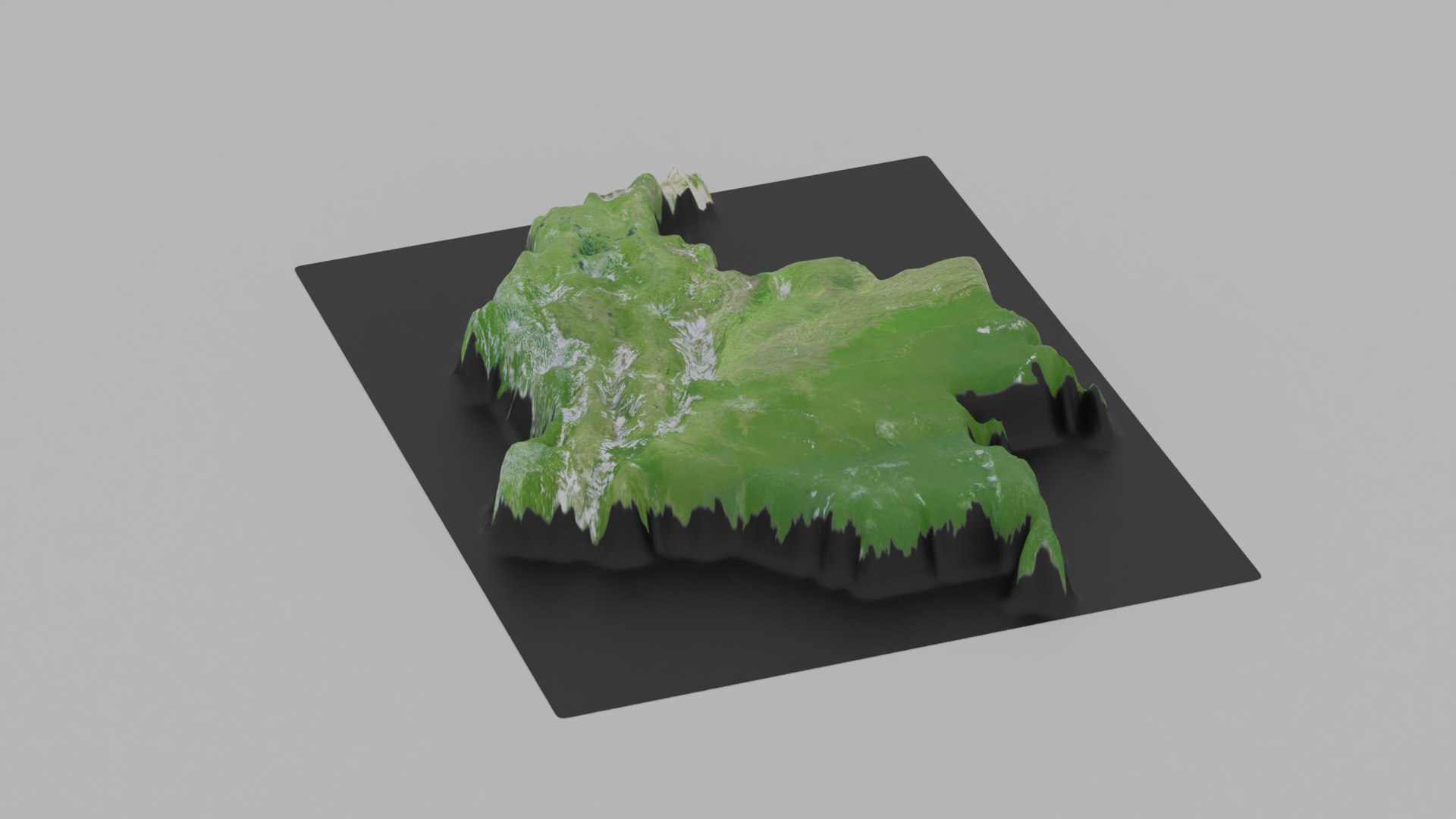 3D Colombia Map Country Model - TurboSquid 2075778