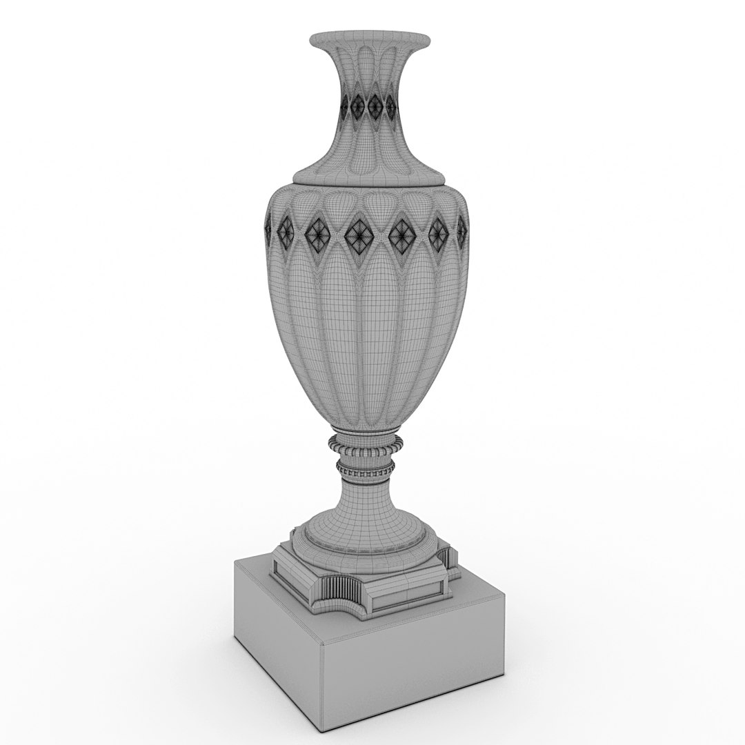 Vase French Baccarat 3D Model - TurboSquid 1549359