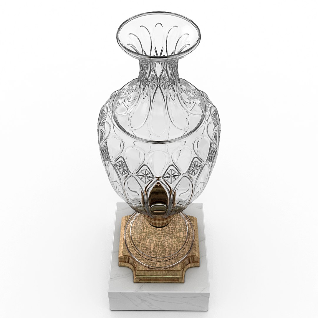 Vase French Baccarat 3D Model - TurboSquid 1549359