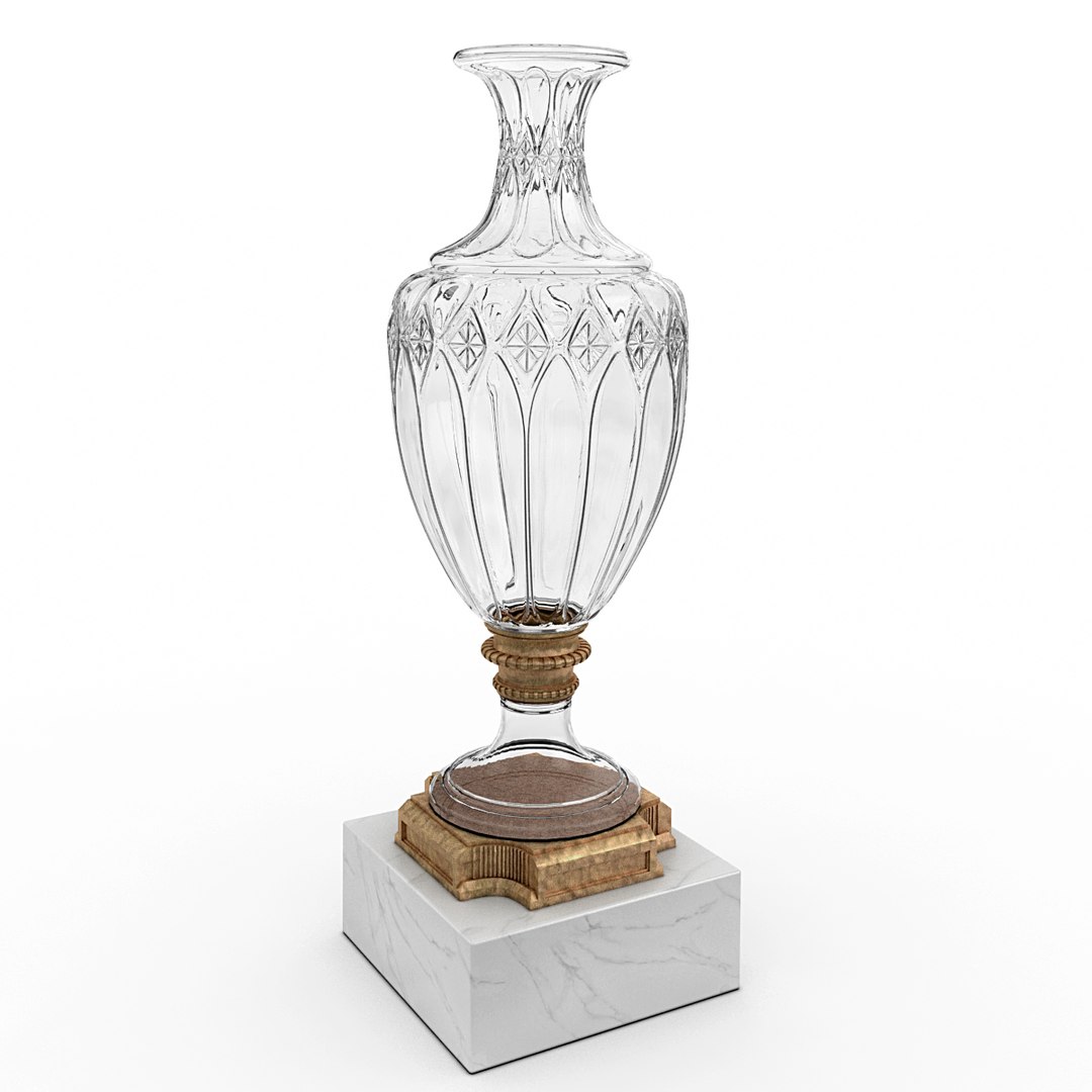 Vase French Baccarat 3D Model - TurboSquid 1549359
