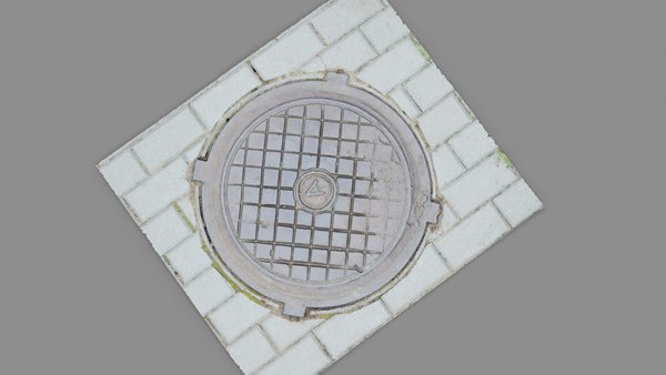 Cover manhole 03 high-poly 3D model 3D model - TurboSquid 1954725