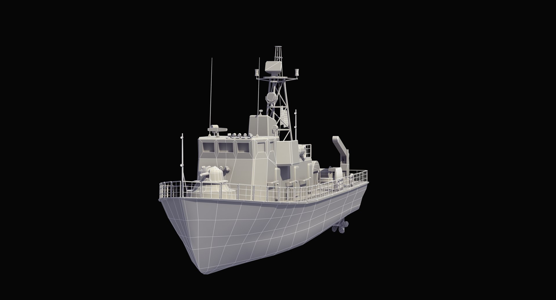3D Model Lida Class Minesweeper - TurboSquid 1467823