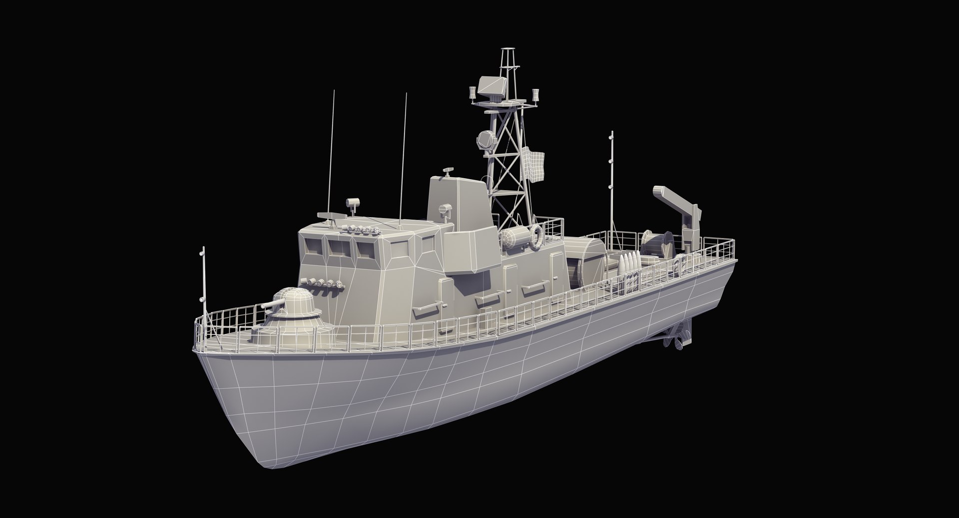 3D Model Lida Class Minesweeper - TurboSquid 1467823
