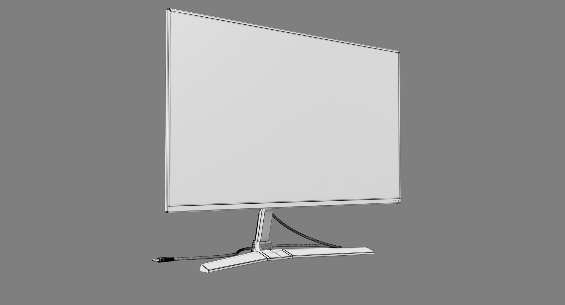 Generic Monitor Screen 3D Model - TurboSquid 1309737