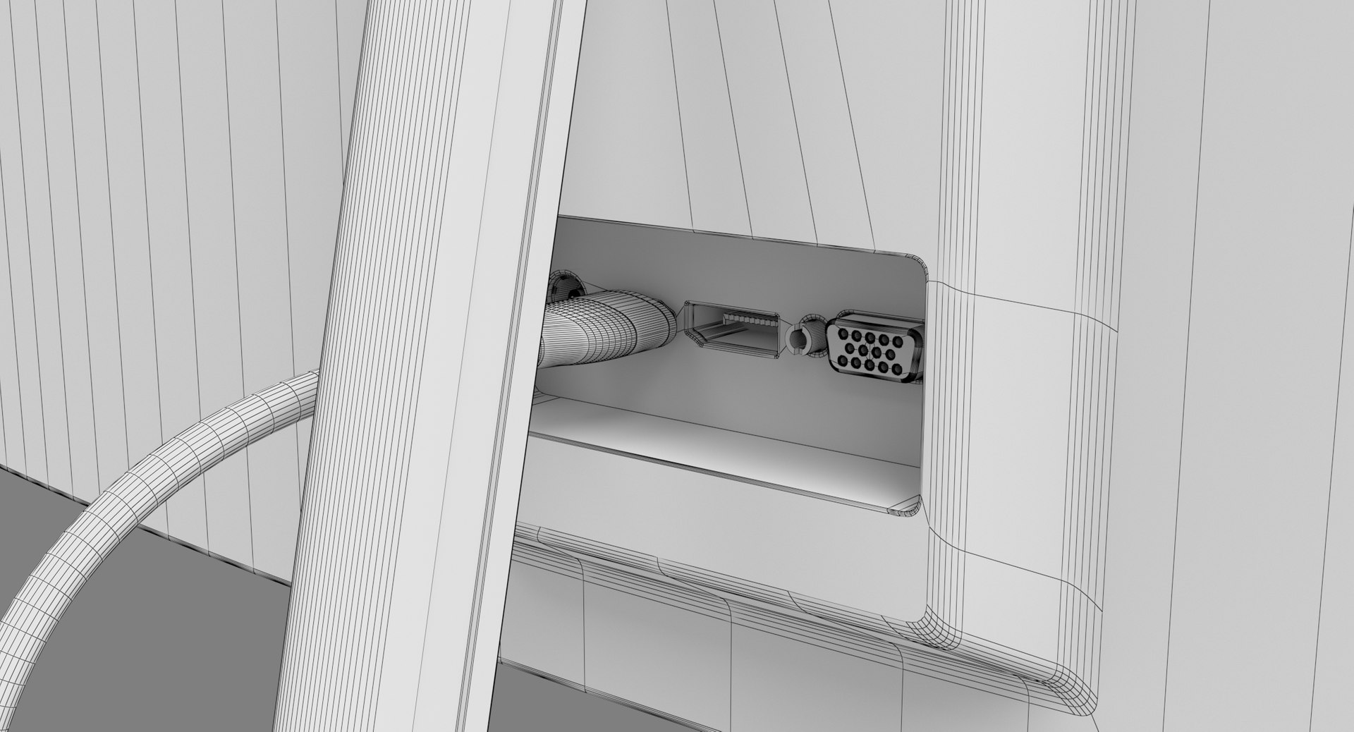 Generic Monitor Screen 3D Model - TurboSquid 1309737