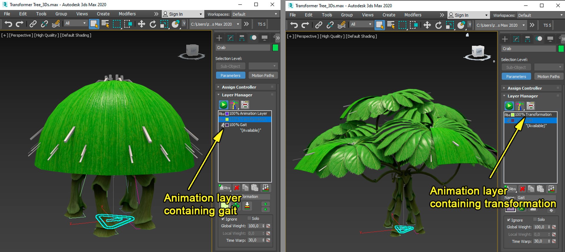 3D Transformer Tree model - TurboSquid 1830211
