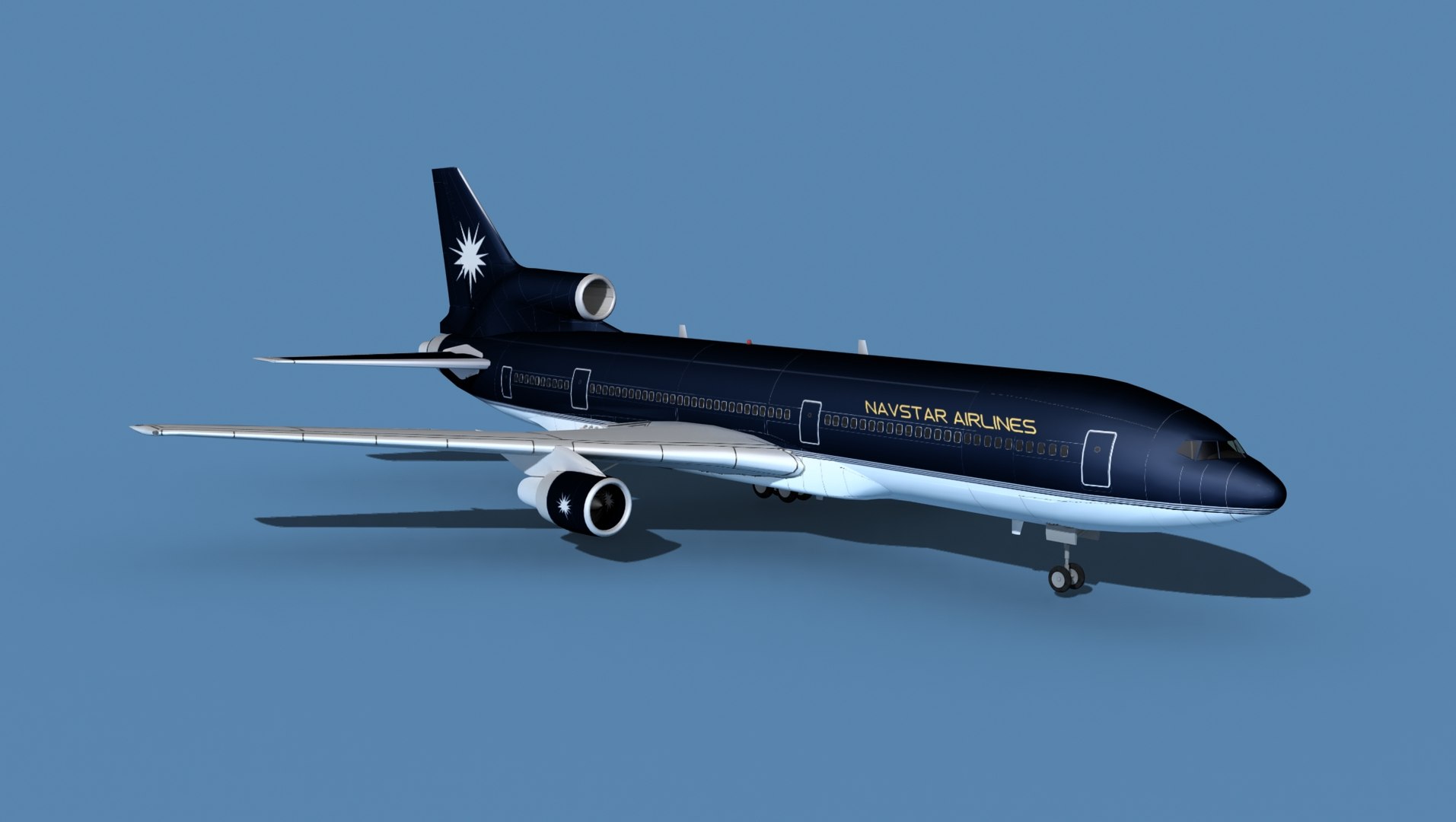 Lockheed L-1011-50 Navstar 3D - TurboSquid 1921628