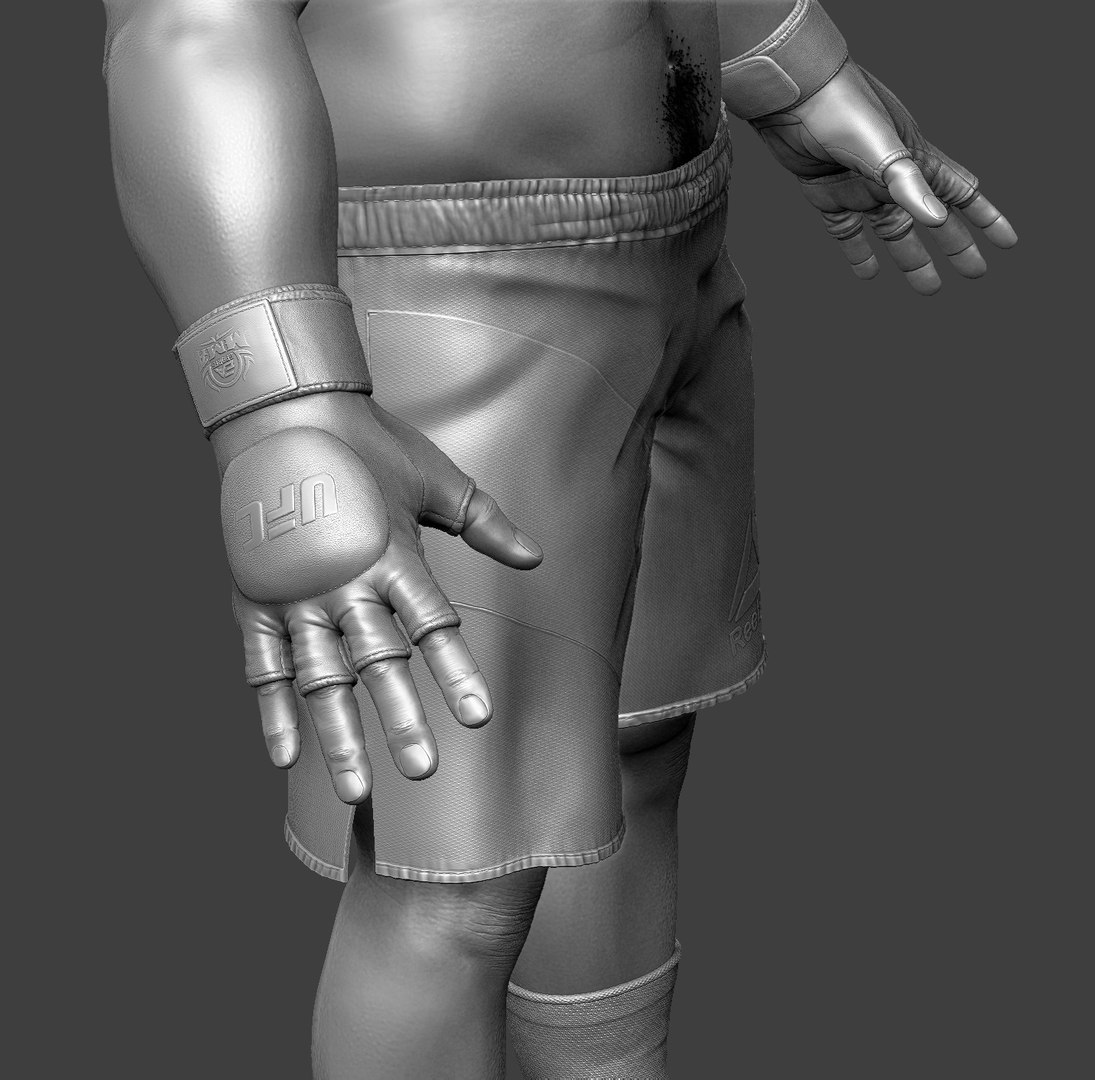 3D Mark Hunt K1 Ufc Model - TurboSquid 1386305