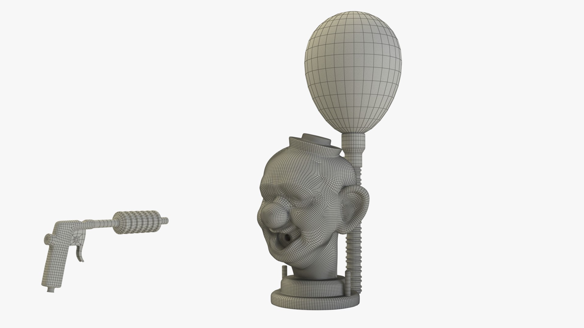 Water Gun Carnival Game 3D Model - TurboSquid 1965292