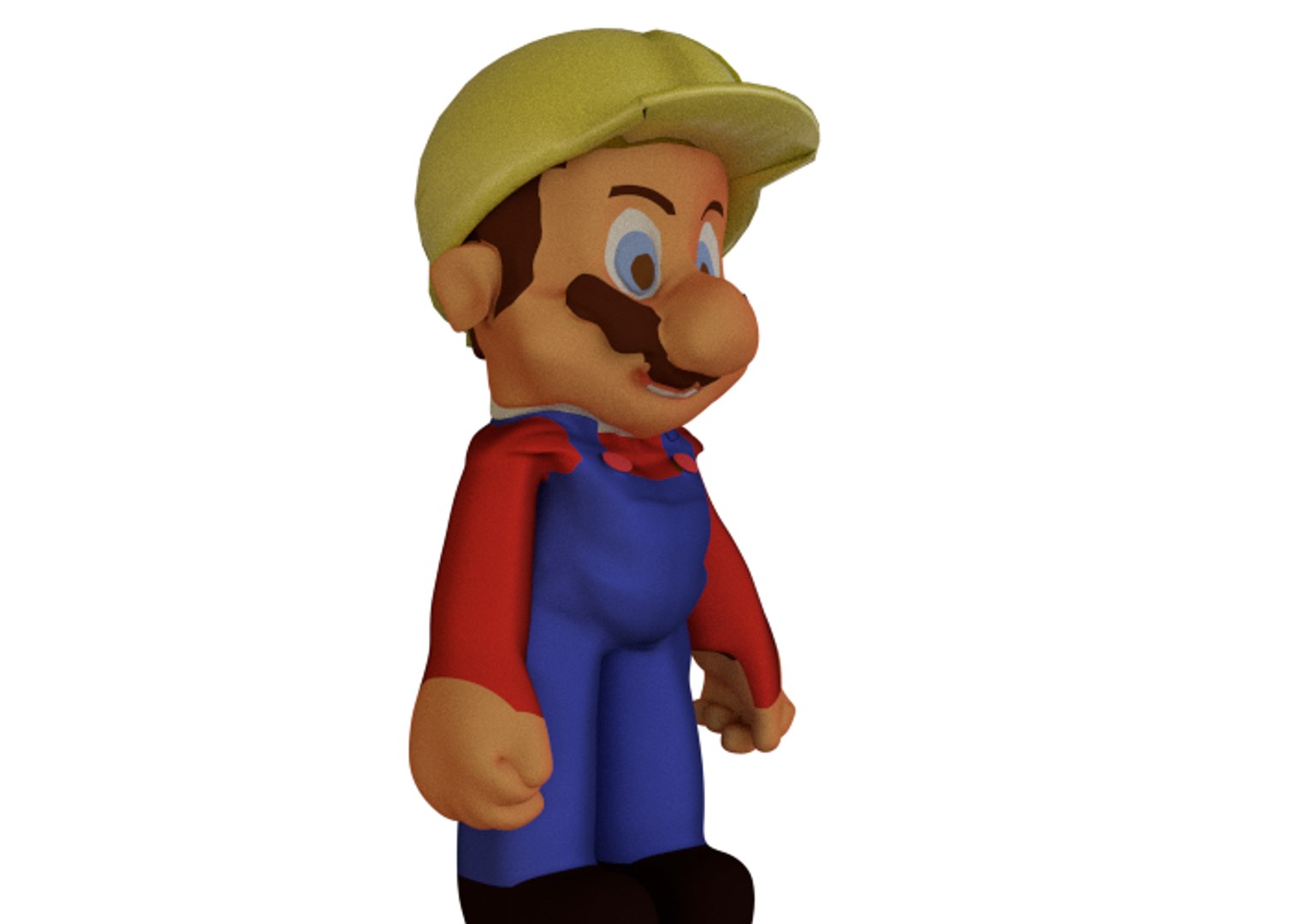 3d Mario Model
