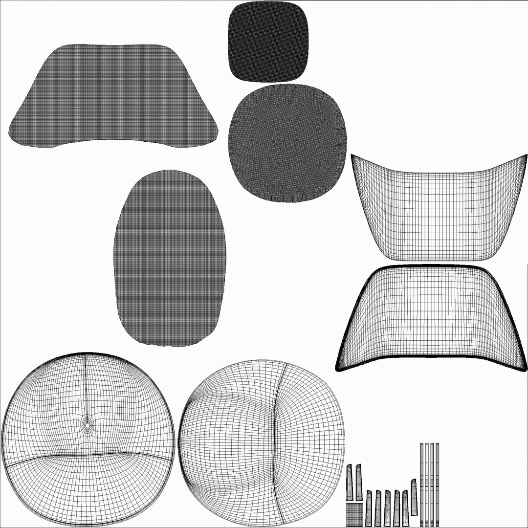 Medium Arflex Chair Ladle 3D - TurboSquid 1642217