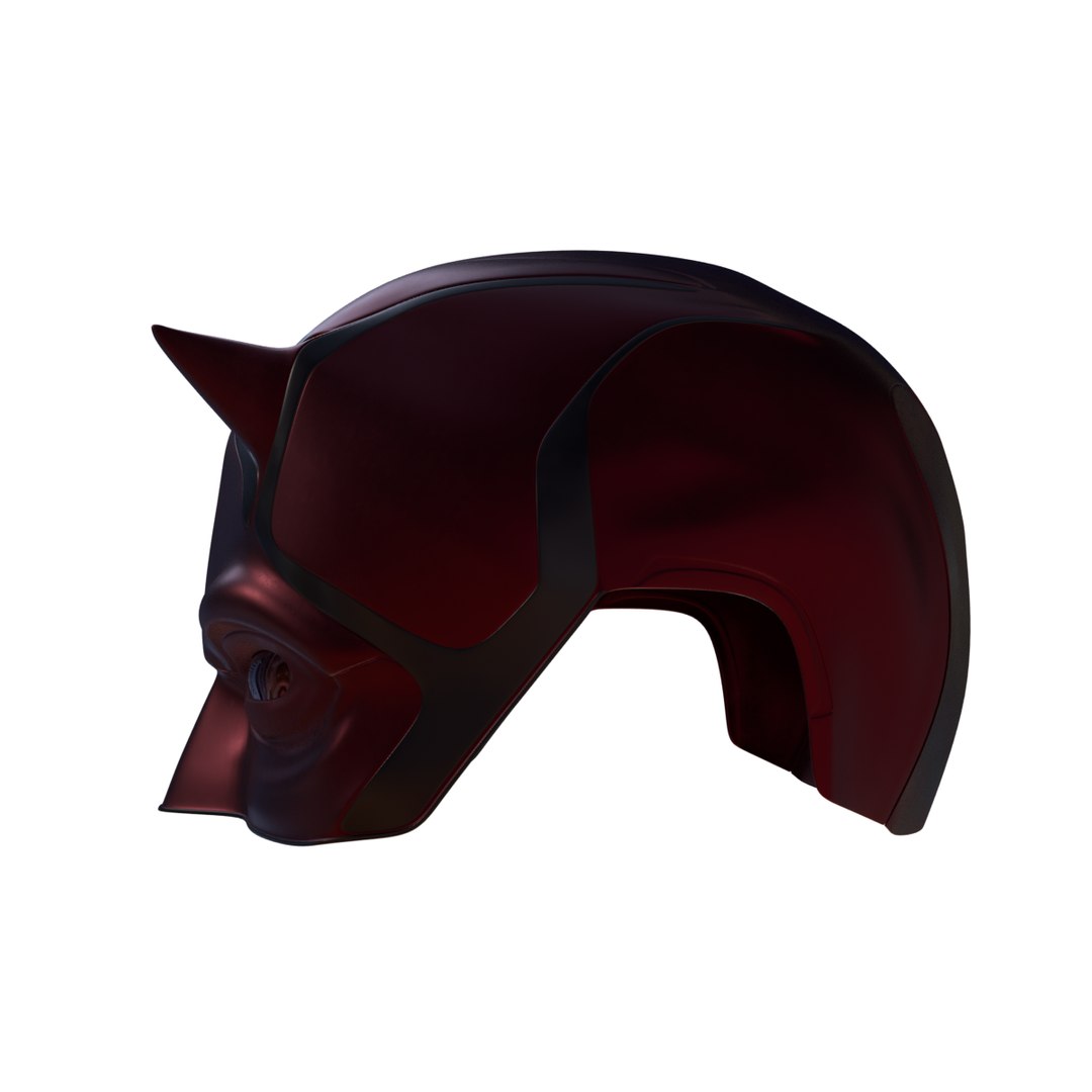 Daredevil Helmet Marvel 3D Model - TurboSquid 1380488