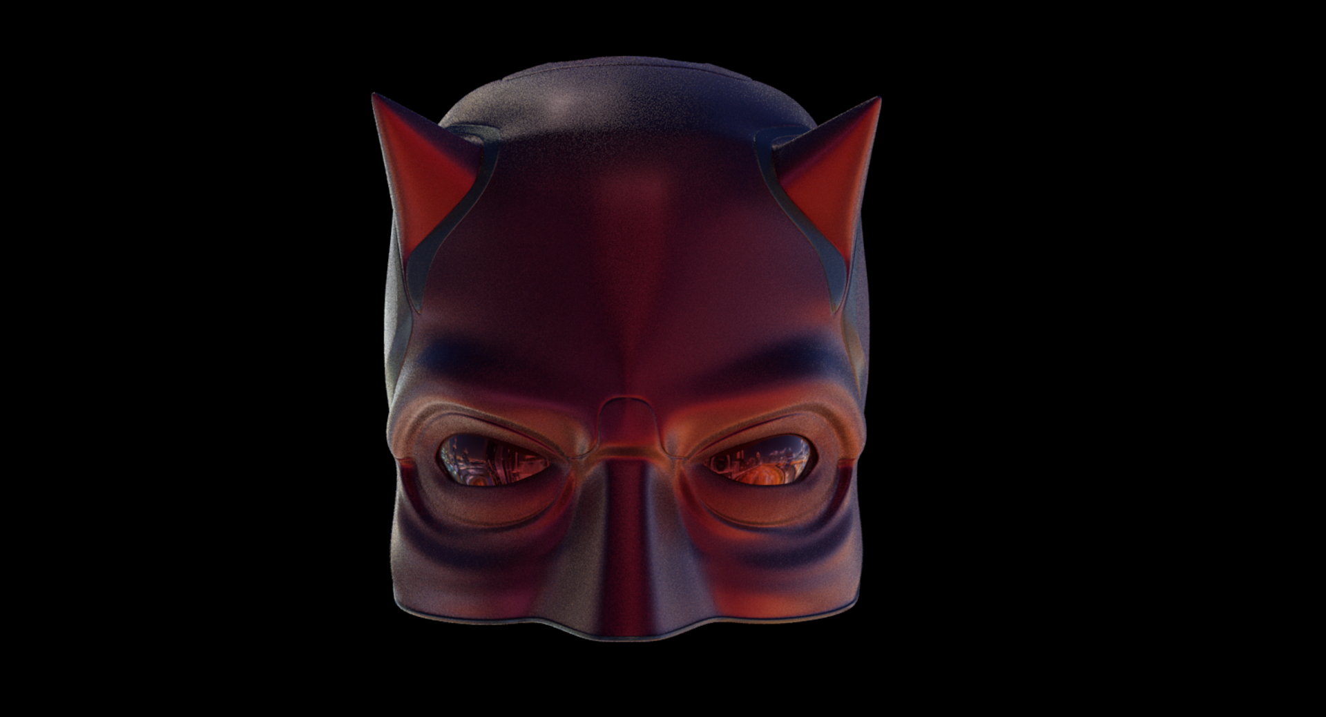 Daredevil Helmet Marvel 3D Model - TurboSquid 1380488