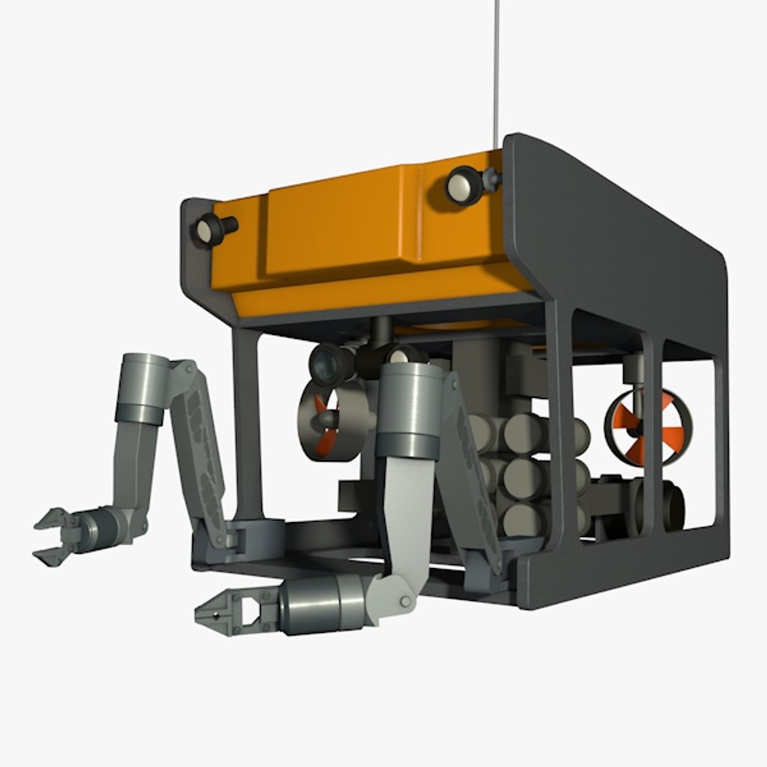 3d Model Rov Vehicle Work Class