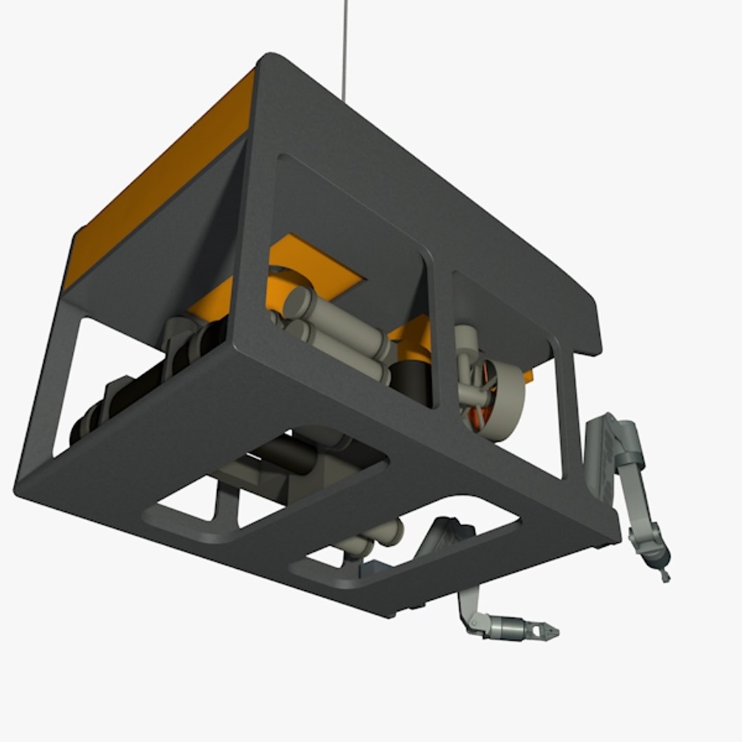 3d Model Rov Vehicle Work Class