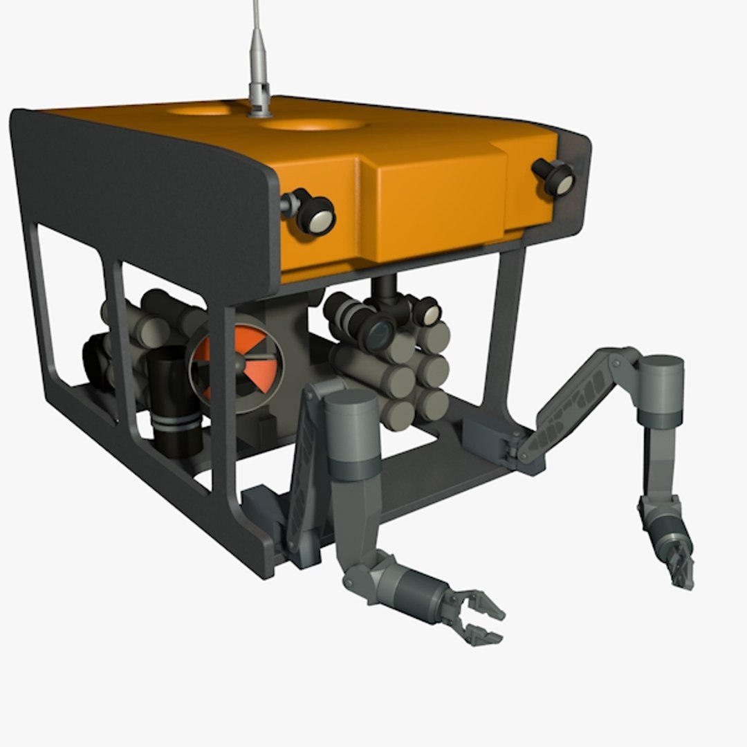 3d Model Rov Vehicle Work Class