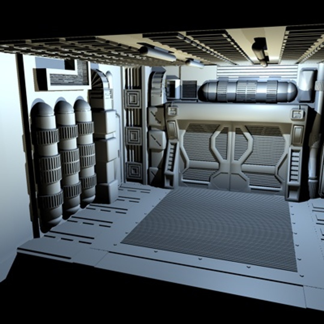 Gate Space 3d Obj