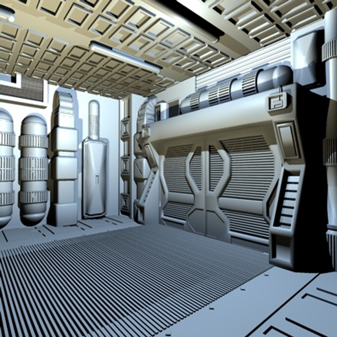 Gate Space 3d Obj