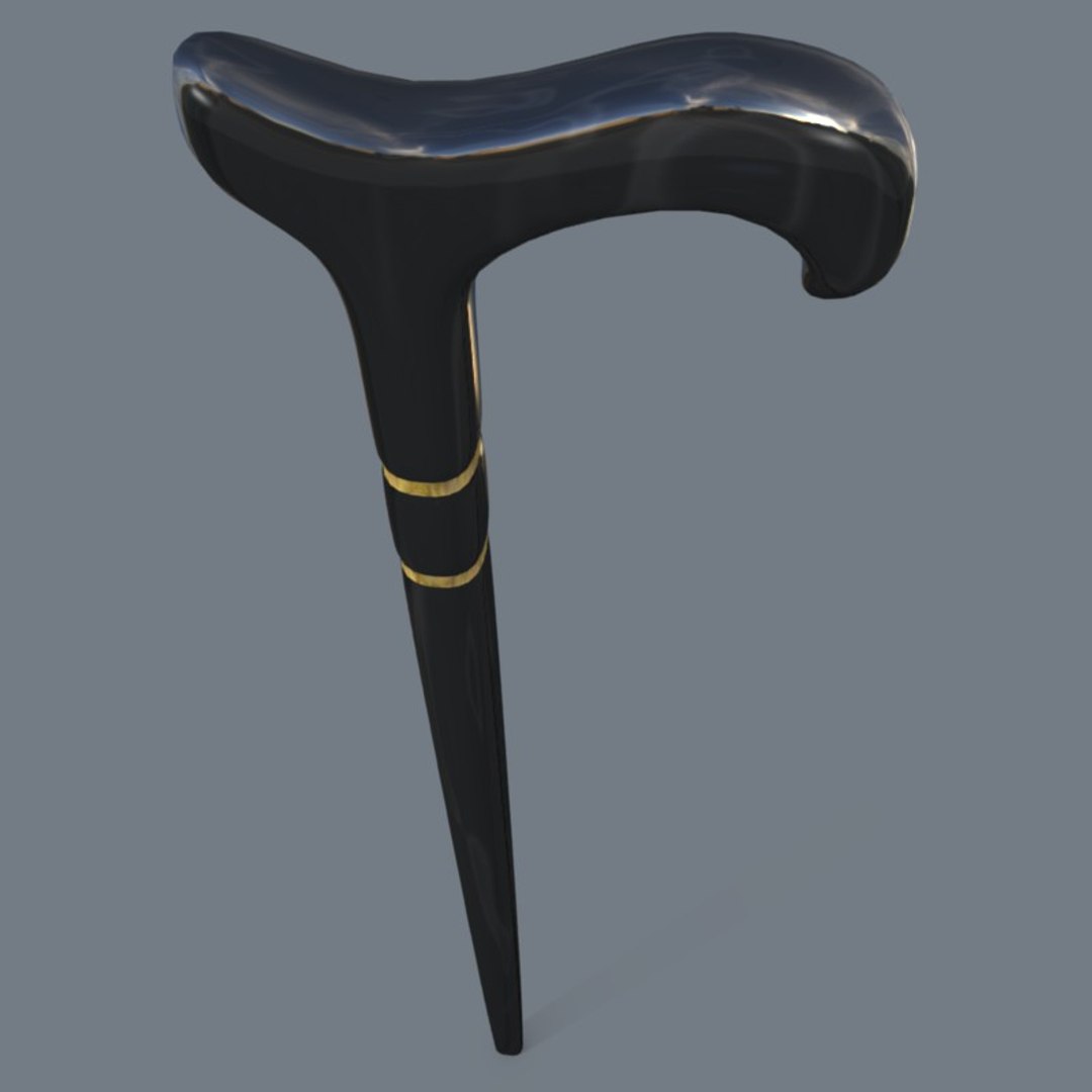 Walking Cane 3d Model