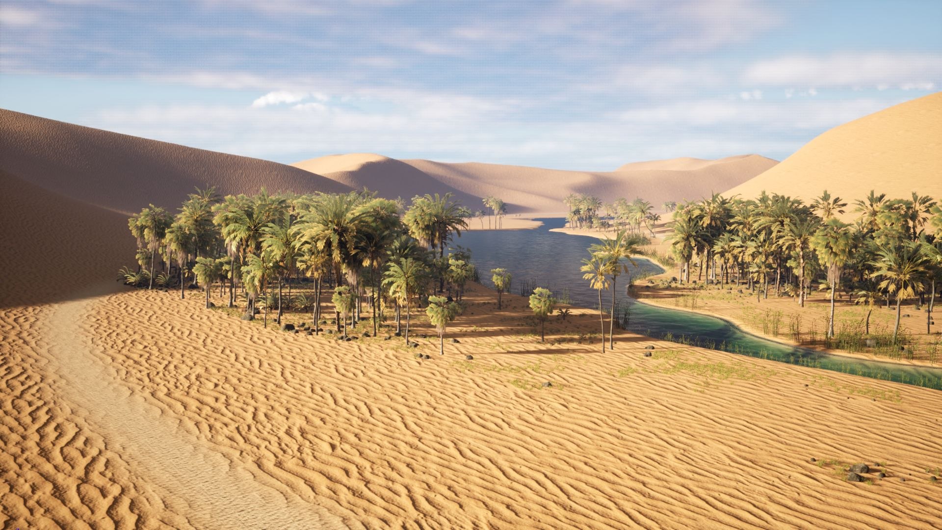 UDK The Long Oasis V2 3D Model - TurboSquid 2198633
