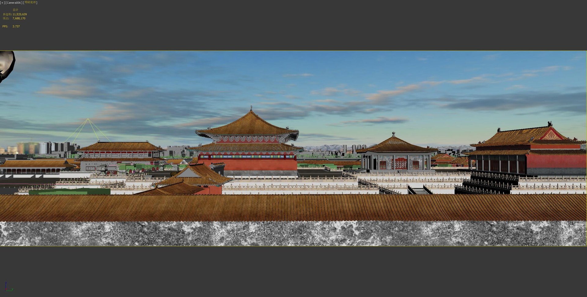Imperial Palace 3D model - TurboSquid 2057831