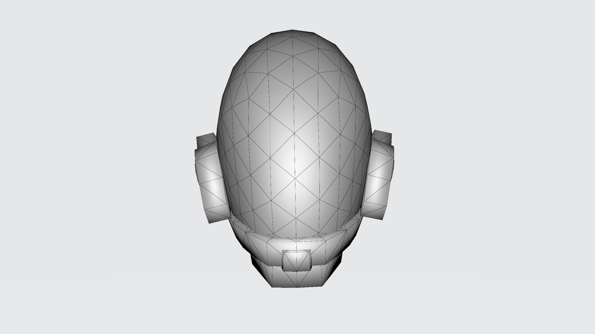 3D Male Astro Tech Helmet - TurboSquid 2349819
