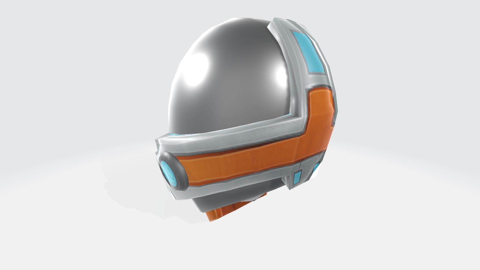 3D Male Astro Tech Helmet - TurboSquid 2349819
