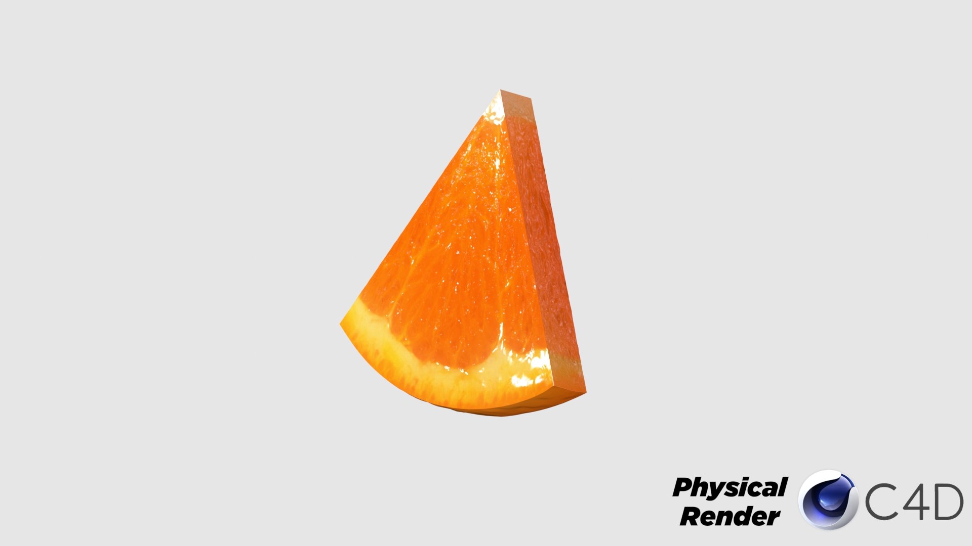 Orange Fruit Slice 4 3D Model - TurboSquid 2415951
