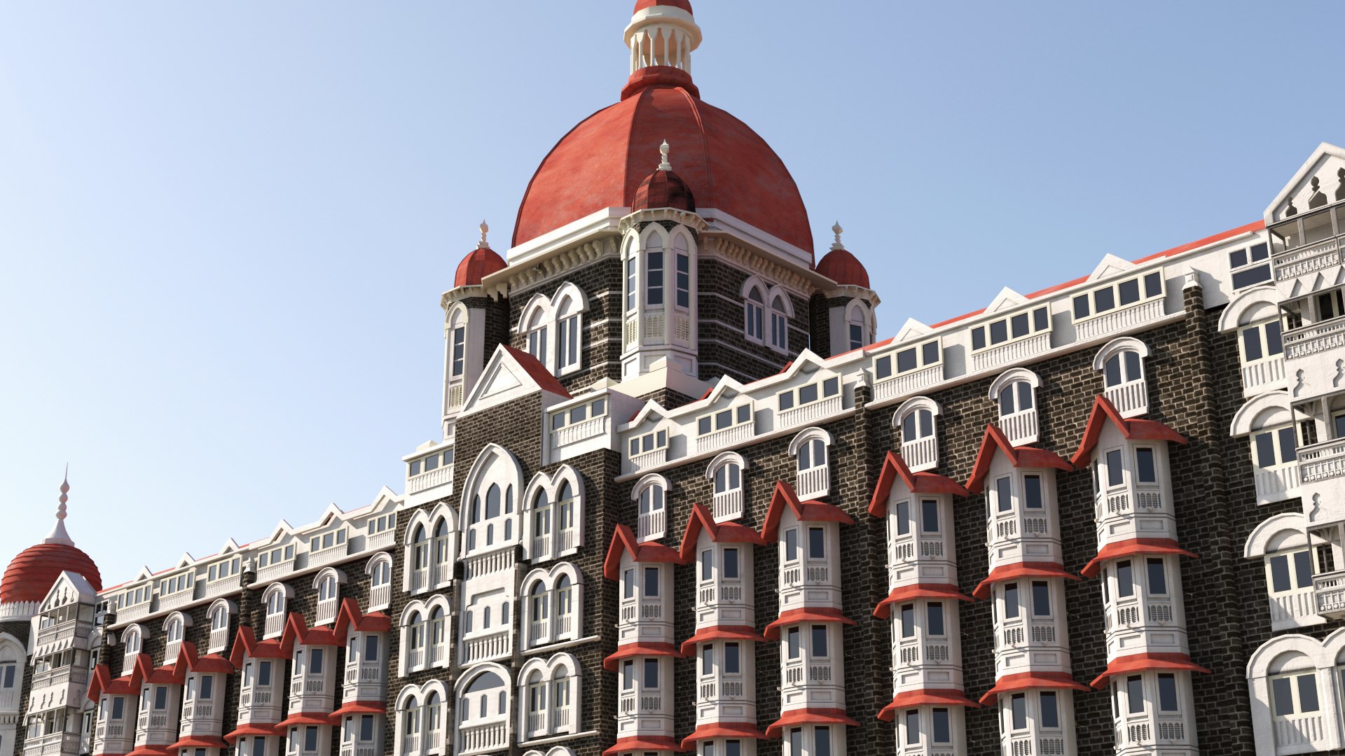3D Model Taj Palace Hotel Mumbai - TurboSquid 1847780
