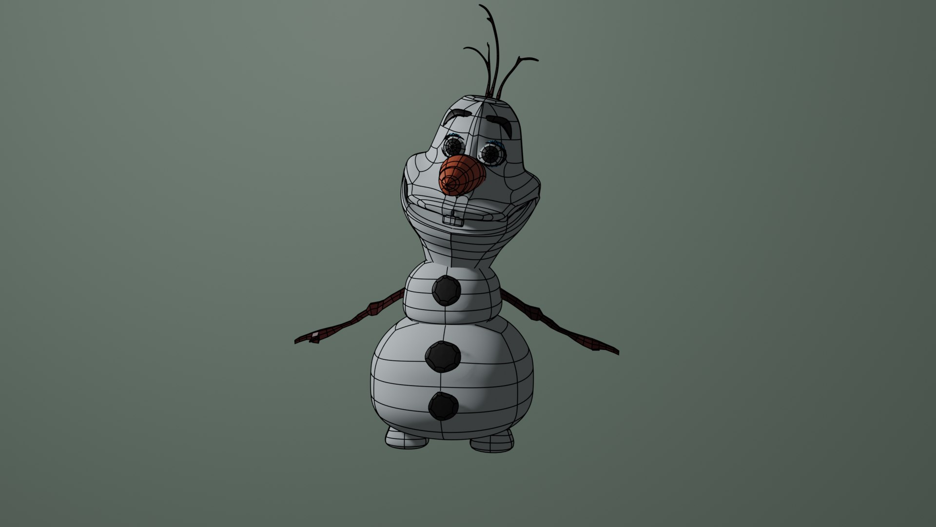 3D model olaf - TurboSquid 1791594