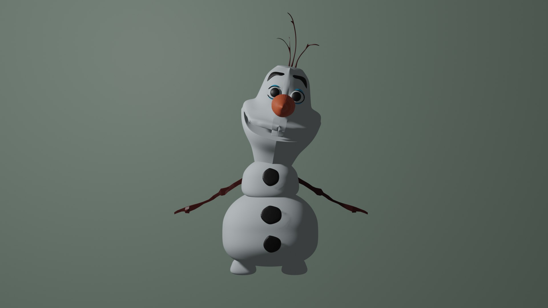 3D model olaf - TurboSquid 1791594