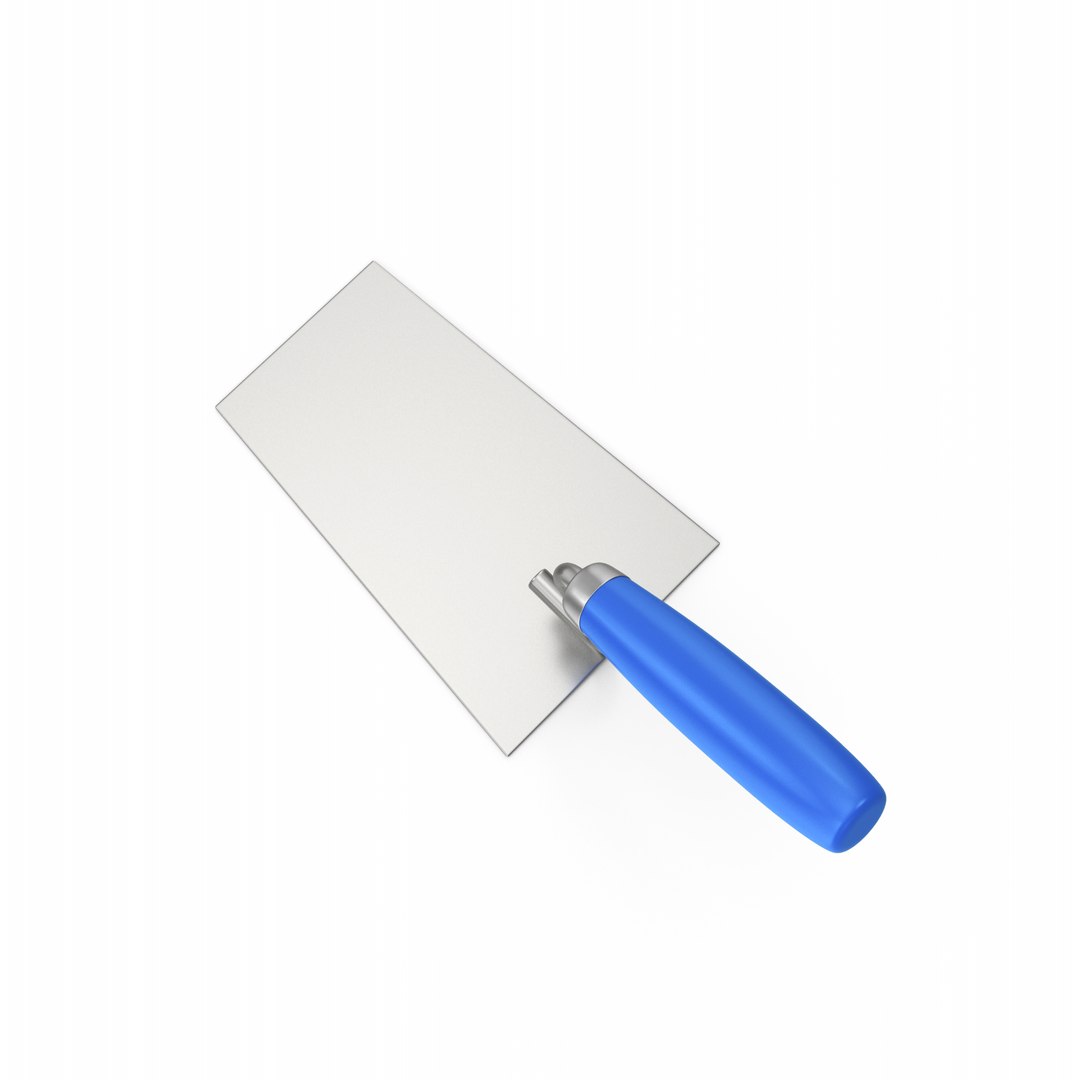 Blue Trowel 3D Model - TurboSquid 1976312