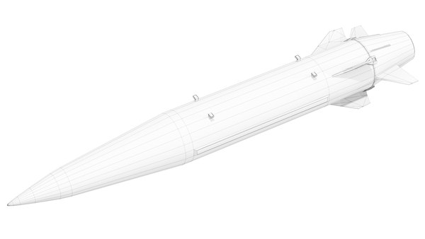 modelo 3d Misil hipersónico Kinzhal Kh-47M2 - TurboSquid 1882474