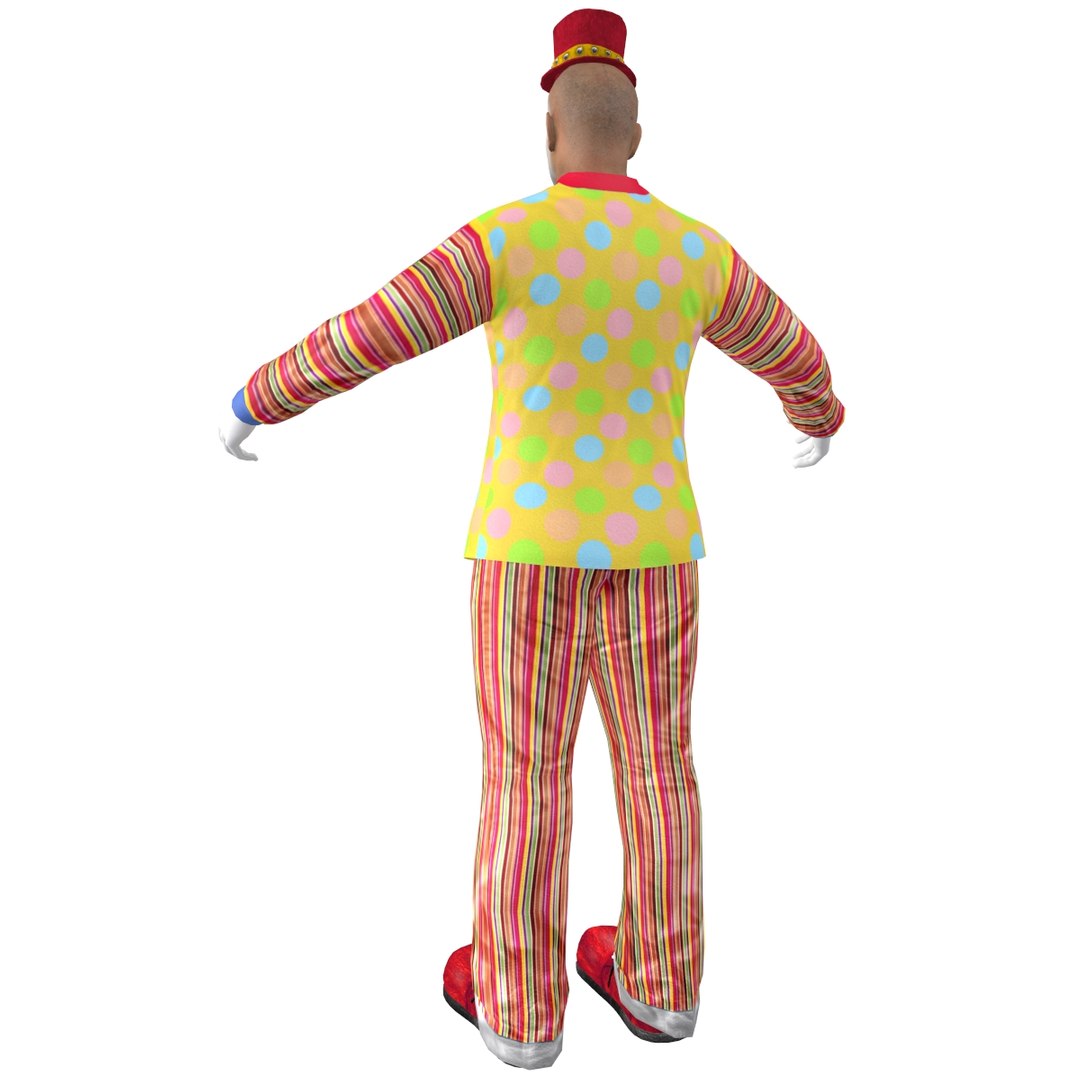 clown hat 3d max