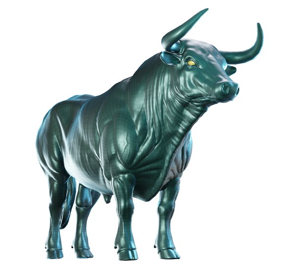 3D bull - TurboSquid 1432995