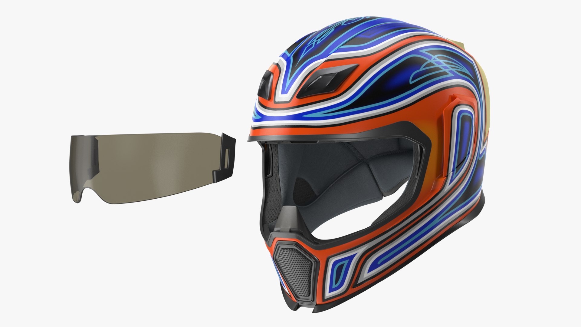 3D Model Motorcycle Helmets Collection 2 - TurboSquid 2207600